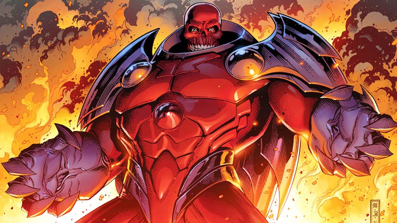 Top 10 Scary Alternate Versions Of Red Skull - YouTube