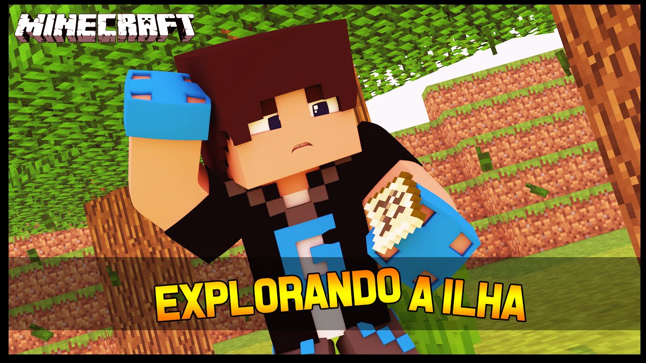 MINECRAFT-A Procura #8-Explorando a Ilha - YouTube