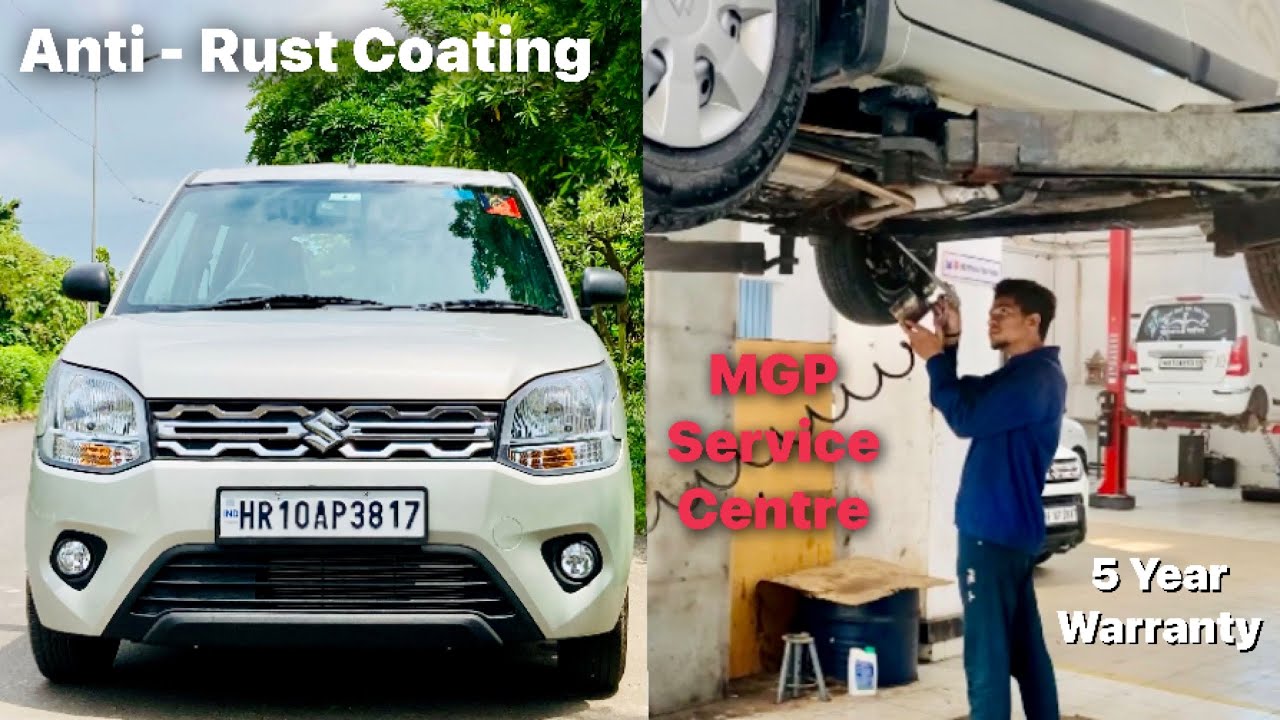 #wagonr Anti Rust Coating अब जंग लगने का डर ख़त्म - YouTube