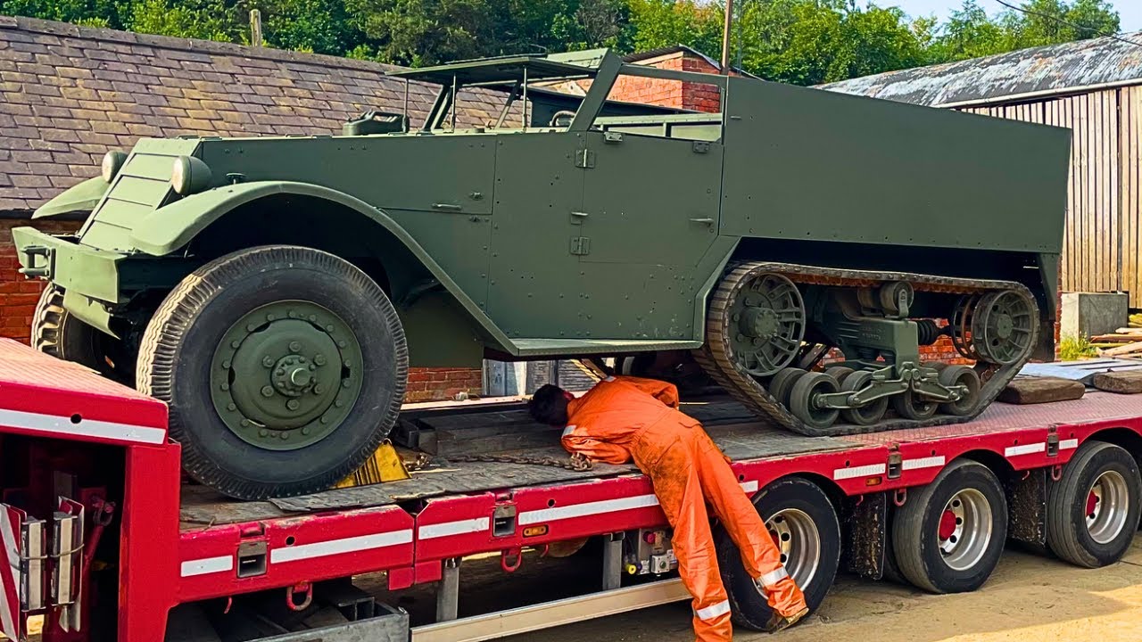 We Swapped This Halftrack For Something AMAZING! - YouTube