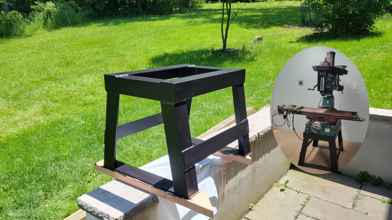Milling machine base - YouTube