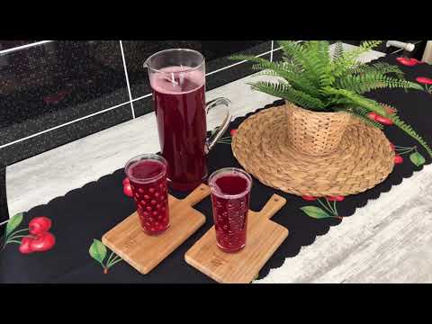 DOĞAL VİŞNE SUYU NASIL YAPILIR