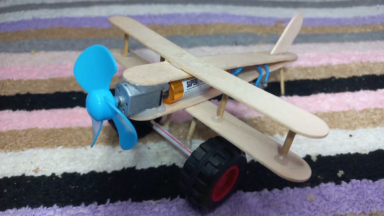 Simple Science Project for School: Build a Mini Airplane to Impress ...