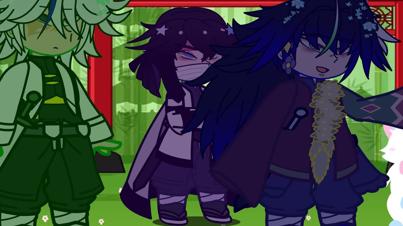 21 trio being autistic + oc (part 2) #kny #demonslayer #funny #gacha # ...