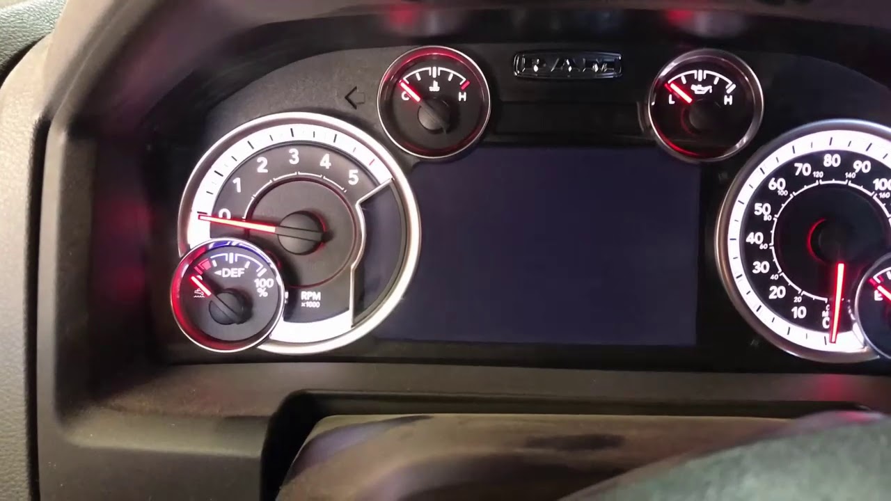 Understanding The Ram Oil Change Indicator And Service Understanding The Ram Oil Change Indicator And Service