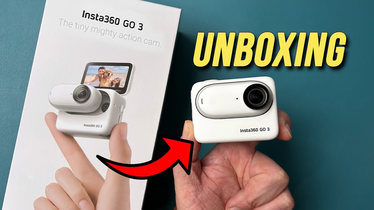 Unboxing Insta360 Go3 die kleinste Vlog und Action Cam - YouTube