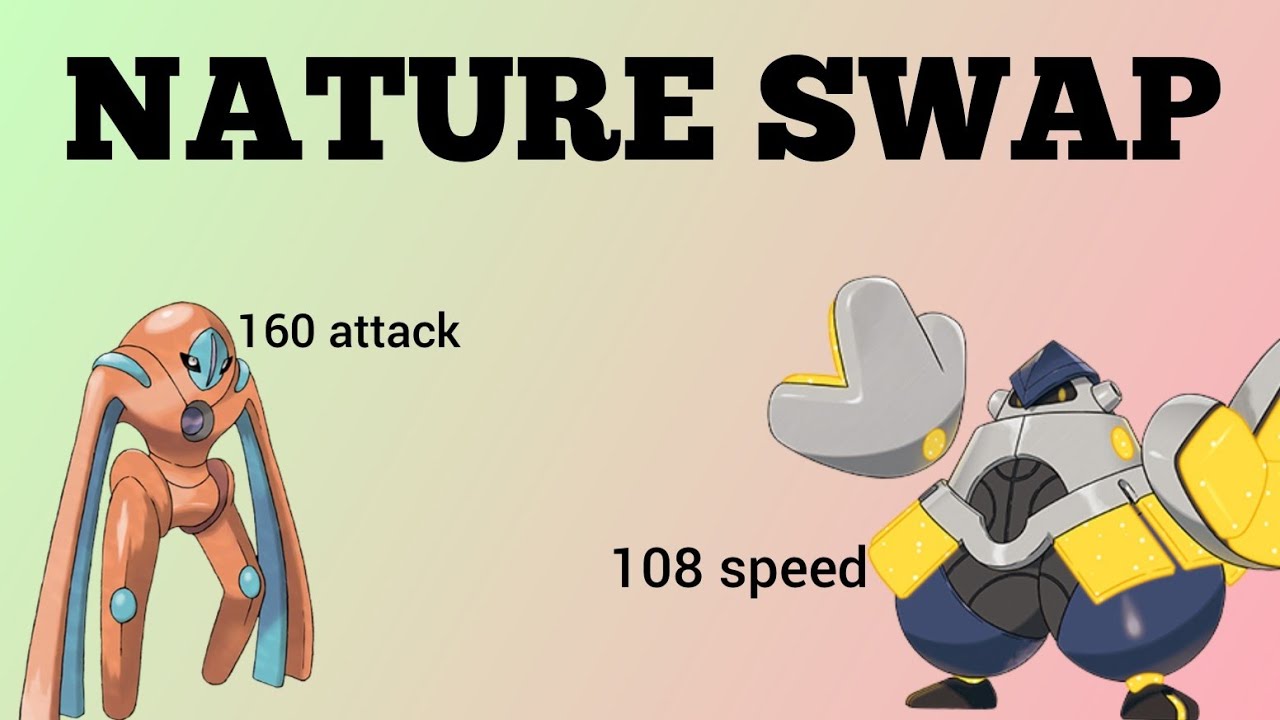 Making Pokémon Broken By Swapping Their Stats - YouTube