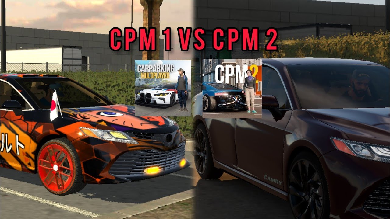 Cpm 1 vs Cpm 2 (New update 🔥)#carparkingmultiplayer - YouTube