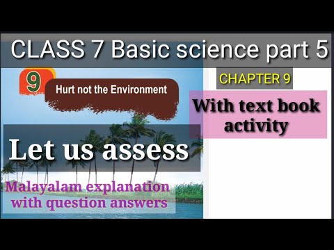 Class 7 Basic science|Chapter 9 Hurt not the environment/Part 5 - YouTube