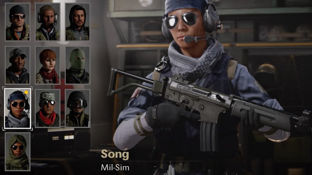 All Operators In Black Ops Cold War (Alpha) - YouTube