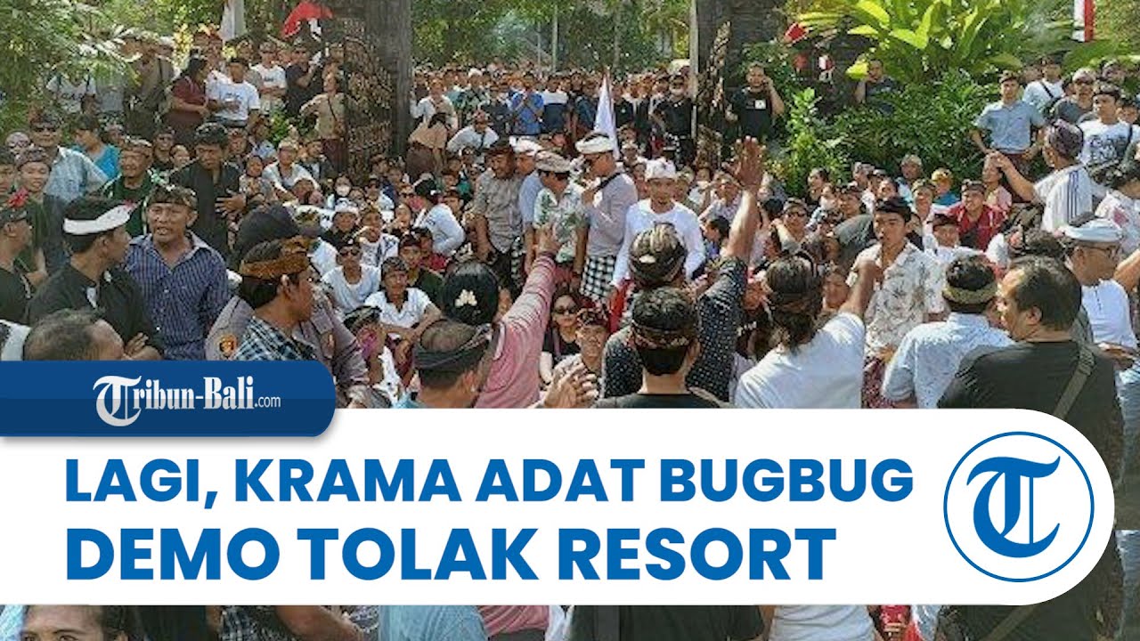 BERITA BALI | Lagi, Krama Adat Bugbug Demo Tolak Resort, Pemkab ...