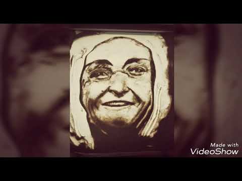 ANNELER GÜNÜ KUM SANATI PORTRE ZÜBEYDE HANIM