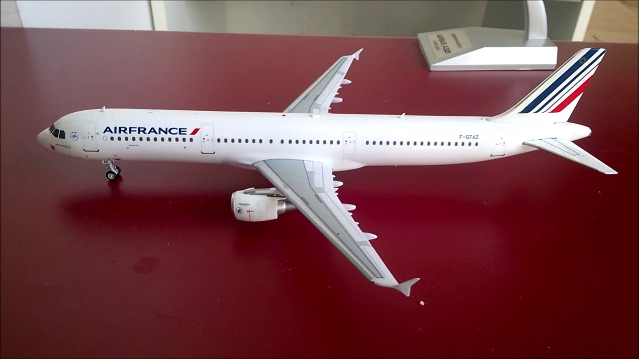 SOCATEC 1200 Airbus A321 212 Air France Unboxing & Review - YouTube