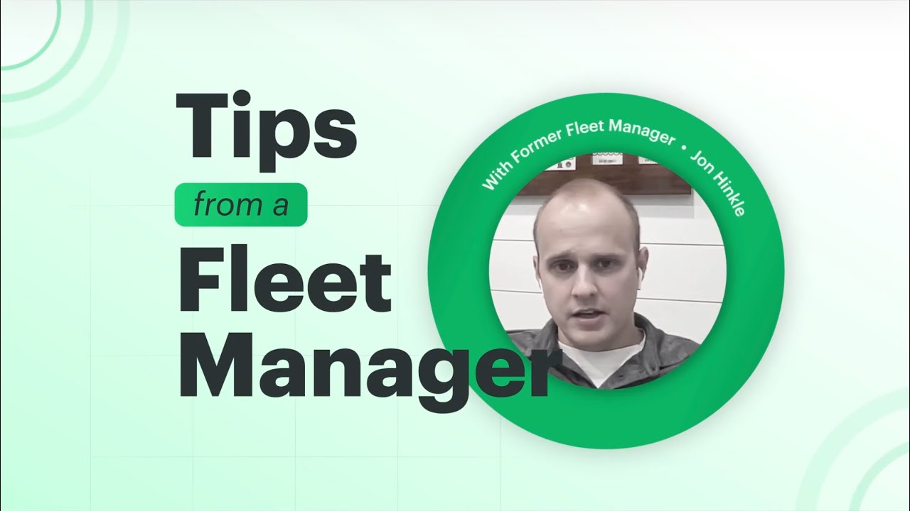 Tips from a Fleet Manager with Jon Hinkle - YouTube