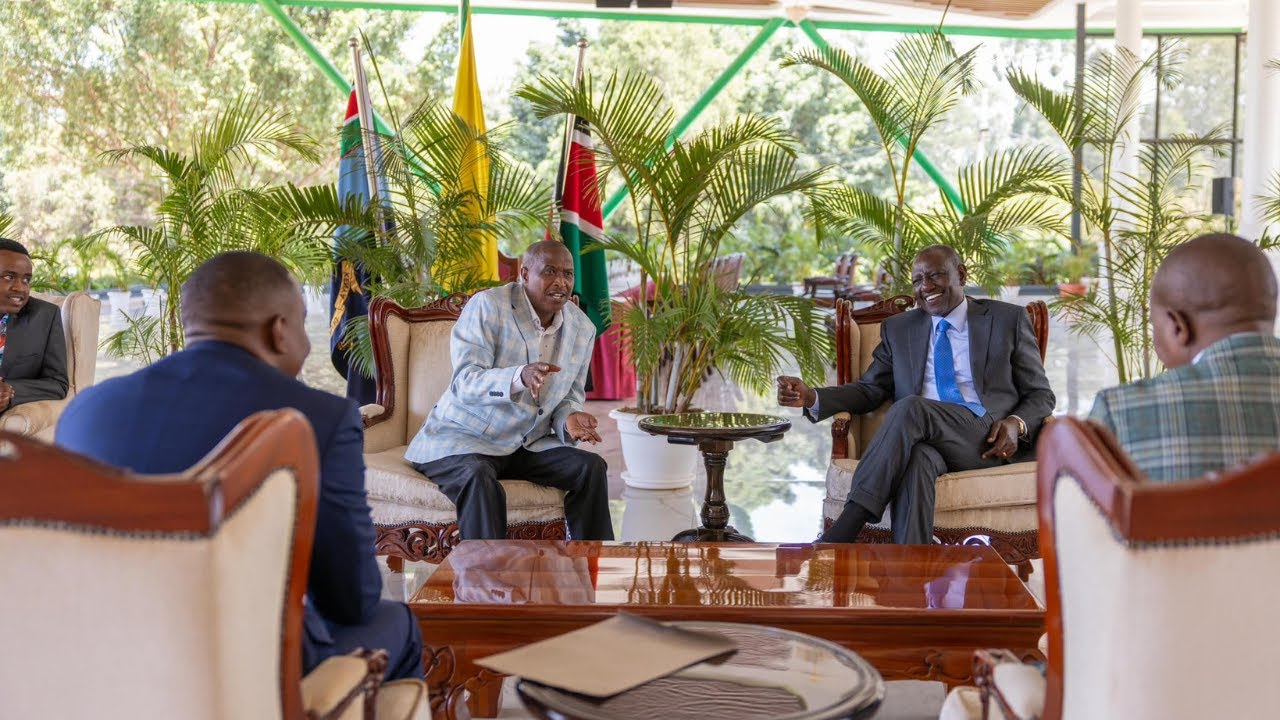 PRESIDENT RUTO MEETS EDWARD MWAI OF JESUS WINNER MINISTRY CHURCH AT ...