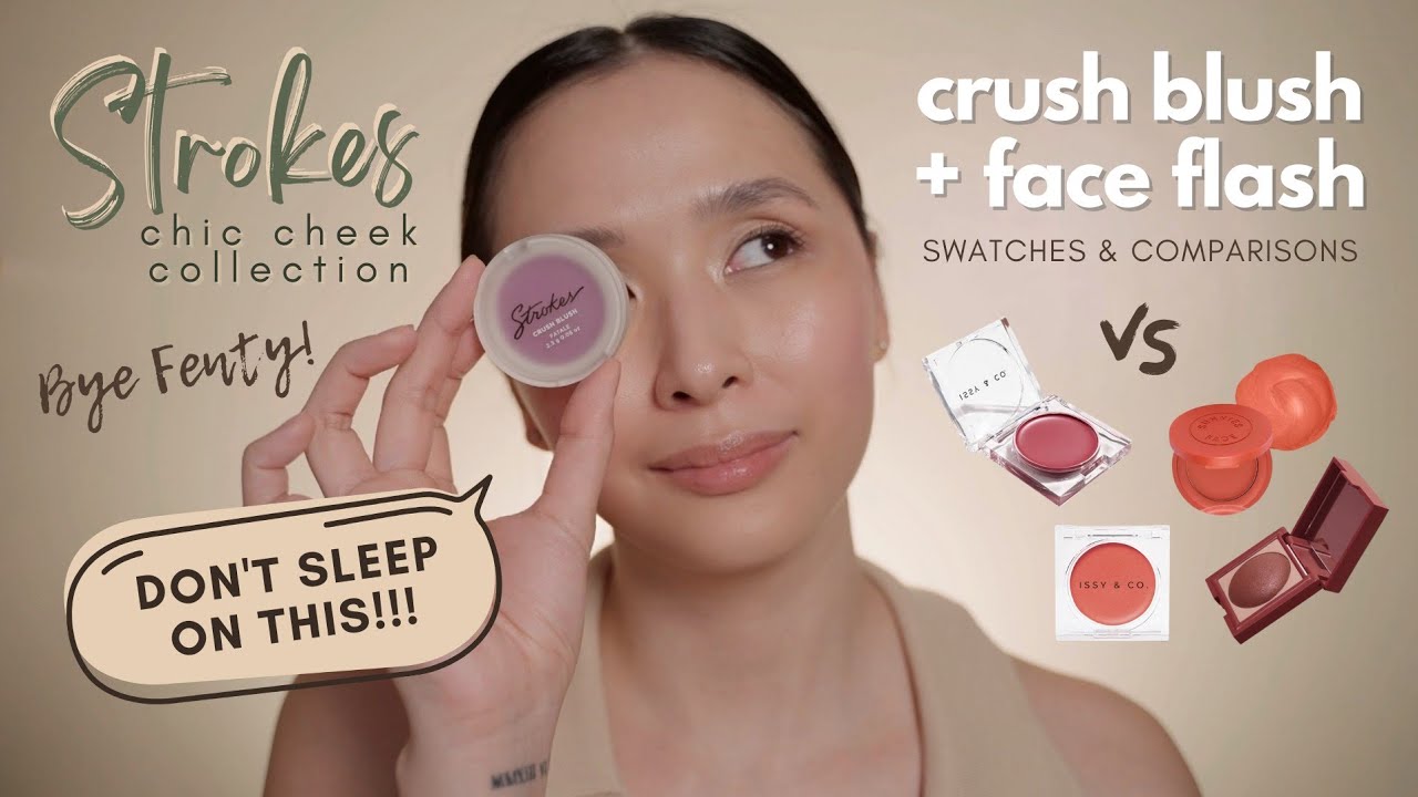 WOW!!😱 Strokes CHIC CHEEK COLLECTION Review, Swatches & Comparisons ...