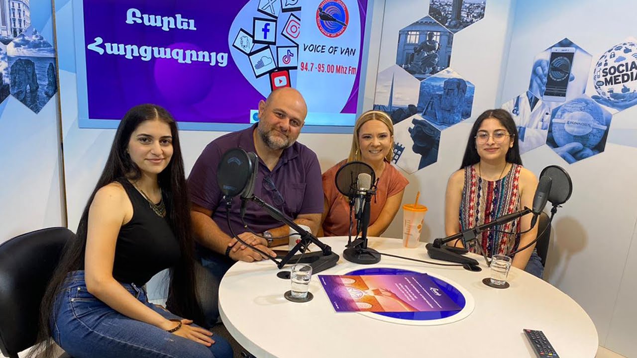 Hnarti on Radio Voice of Van August 2024 - YouTube