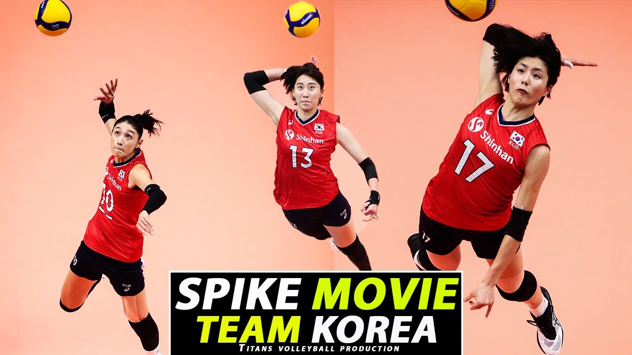 Amazing Team Korea | Spike movie | New Format | World cup 2019 | HD ...