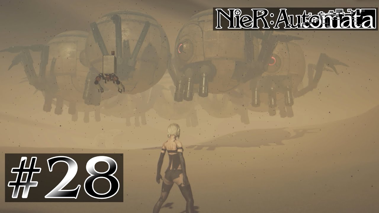 NieR: Automata - #28 Batalha contra o Goliath Hegel - (Rota da A2), PT ...