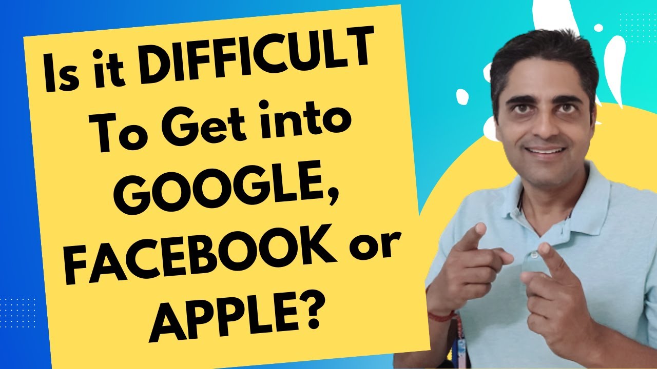How To Get A Job At Maang Faang How To Crack A Maang Faang Interview Youtube