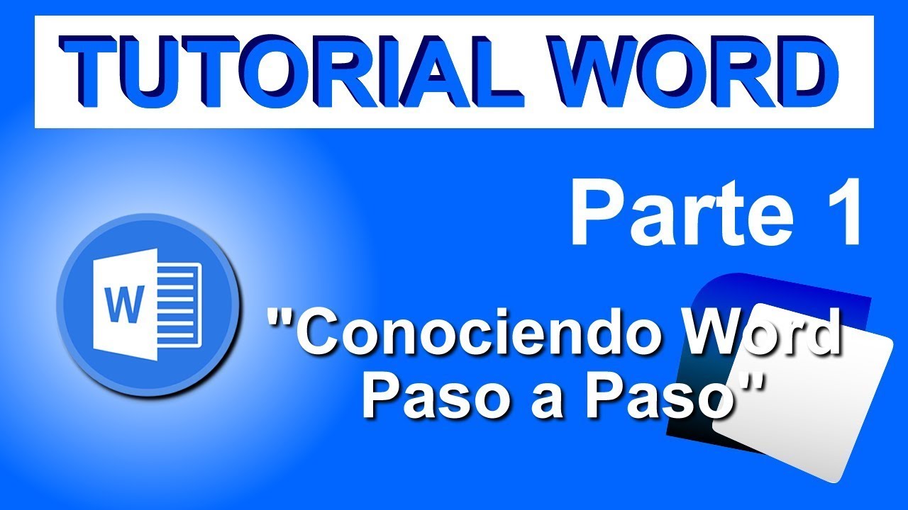 Tutorial Word para principiantes aprendiendo informática / Aprendiendo ...