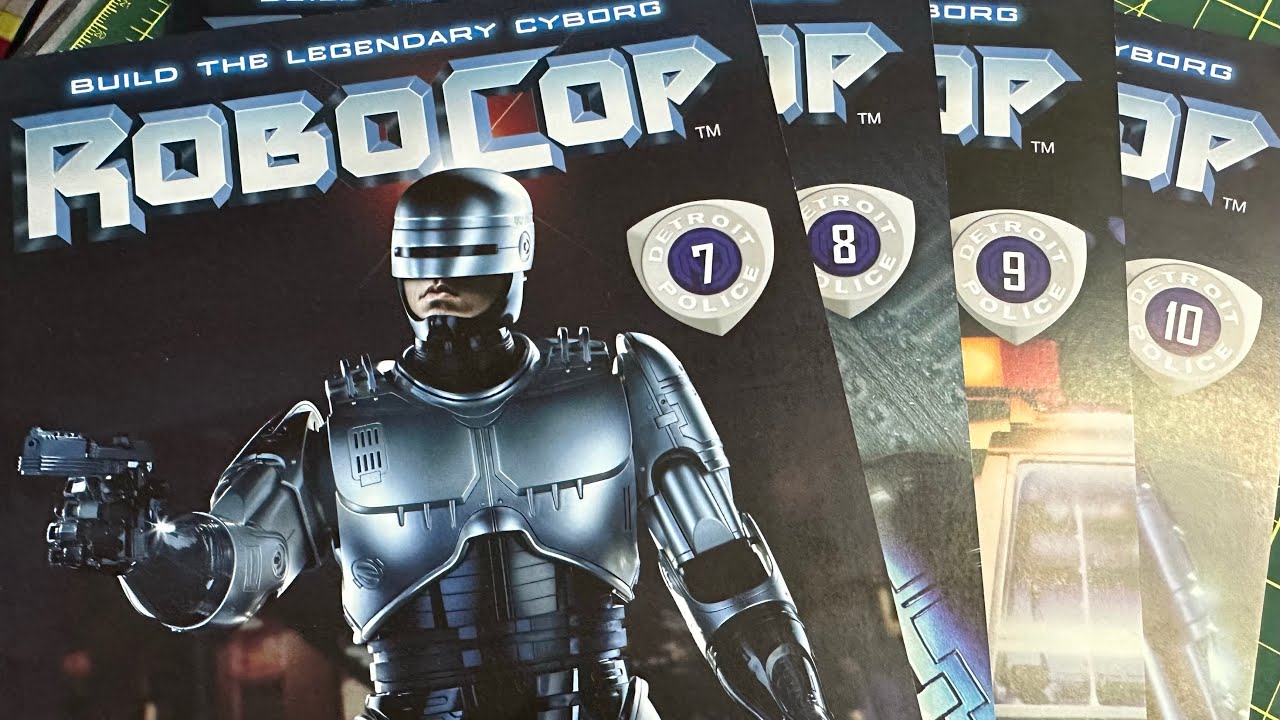 Build ROBOCOP issues 7-10 by: Fanhome - YouTube