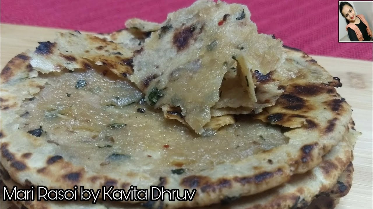 Methi Masala Bhakri | Quick Healthy Breakfast recipes | Mari Rasoi by ...