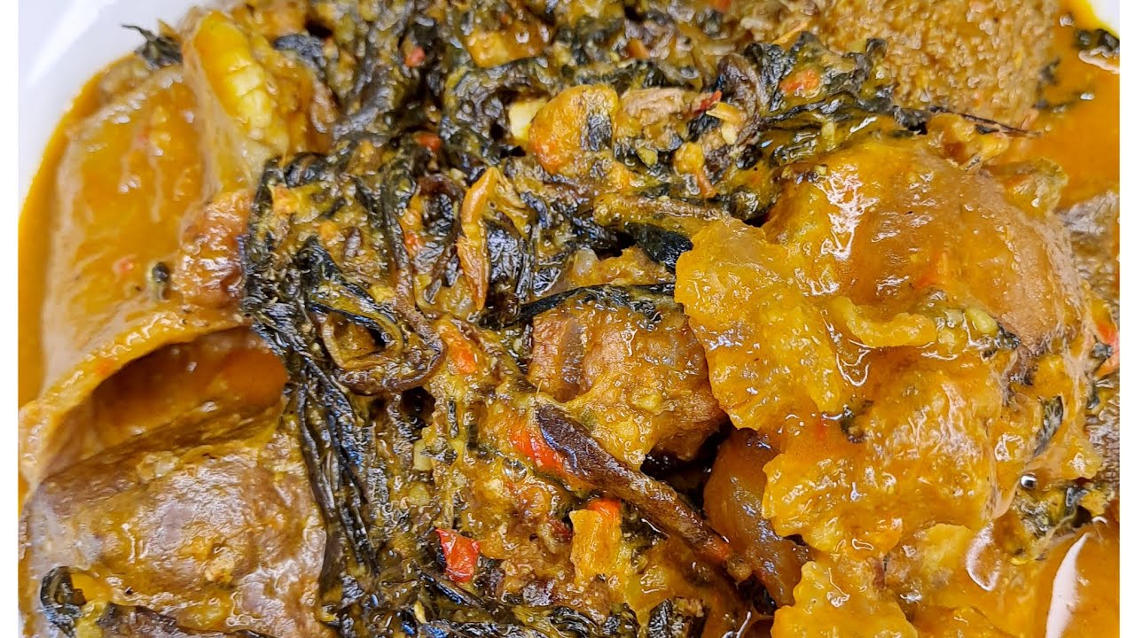 BITTER LEAF SOUP // OFE ONUGBU - YouTube