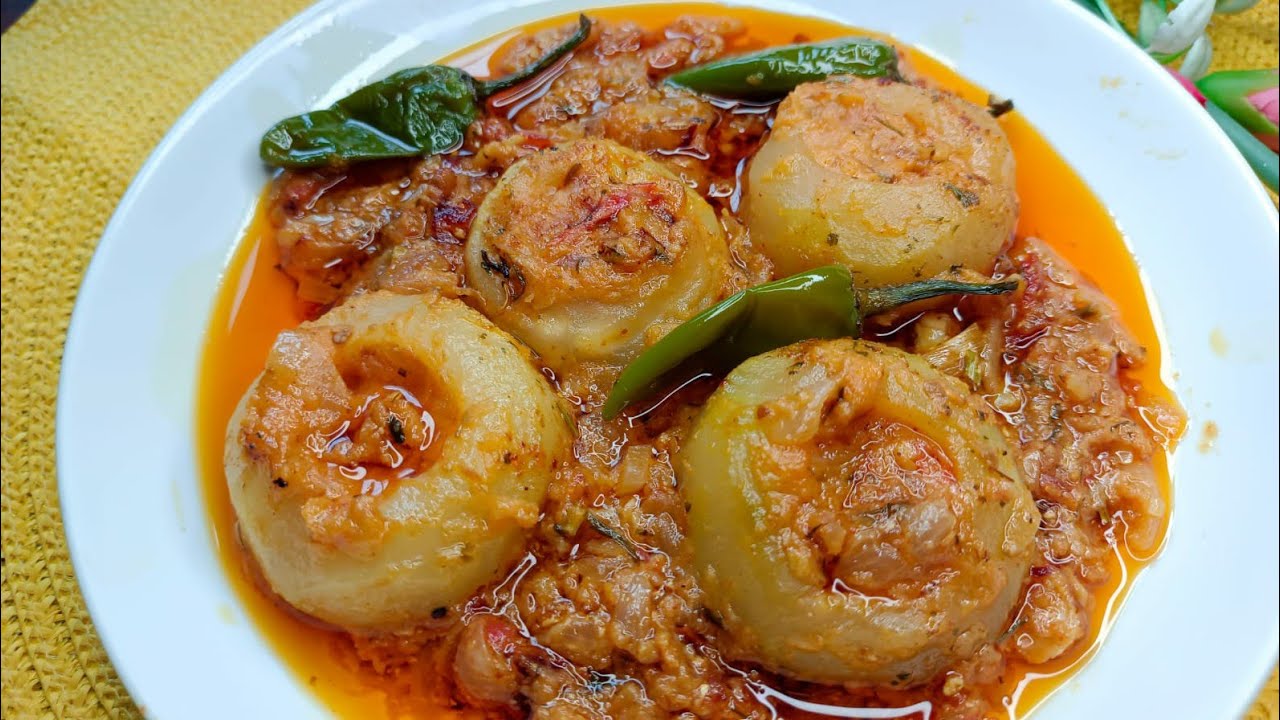 Achari Stuffed Tinde | Achari apple gourd | masala bhara tinda| recipe ...