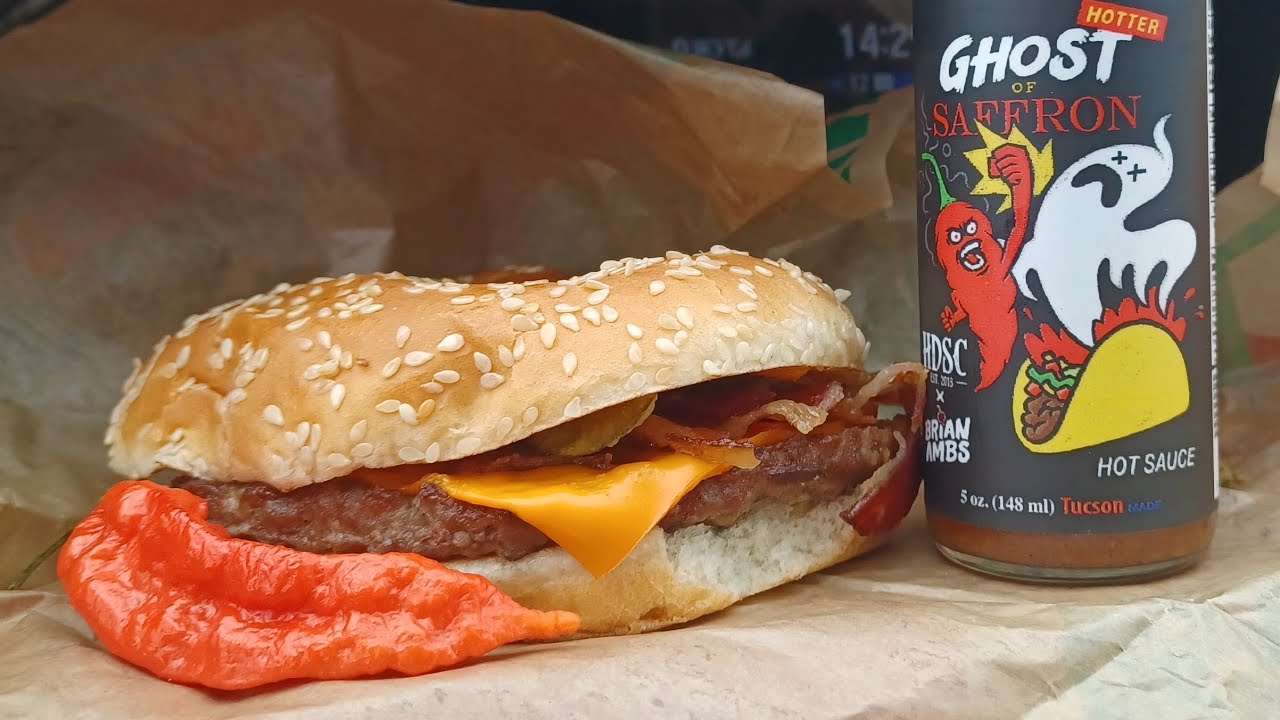 ghost pepper Whopper W/ Hotter Ghost of Saffron and a fresh Ghost ...