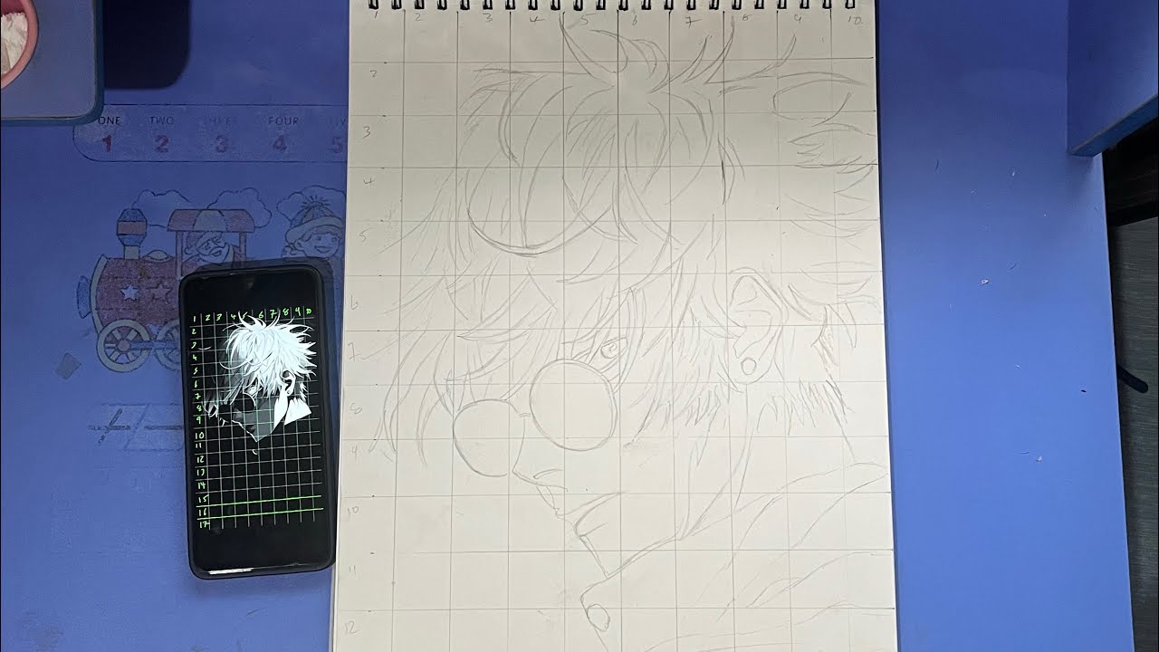 How to draw Gojo satoru || Anime drawing tutorial ||step by step ...