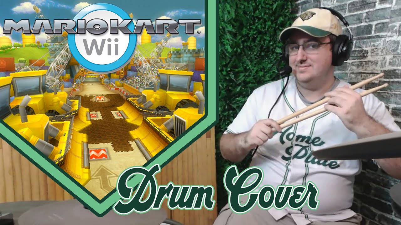 Mario Kart Wii: Toad's Factory Drum Cover - YouTube