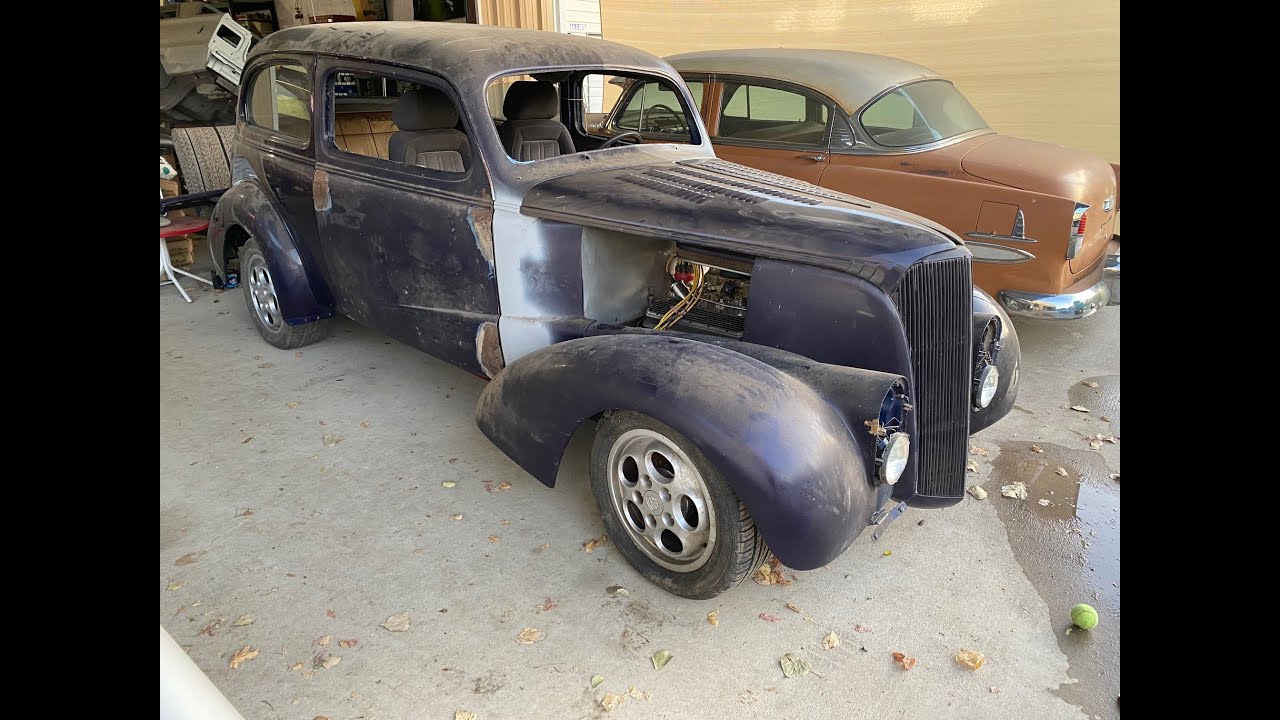 NEW BUILD PART 2 - 1937 Chevrolet Sedan! Beginning of a makeover that ...