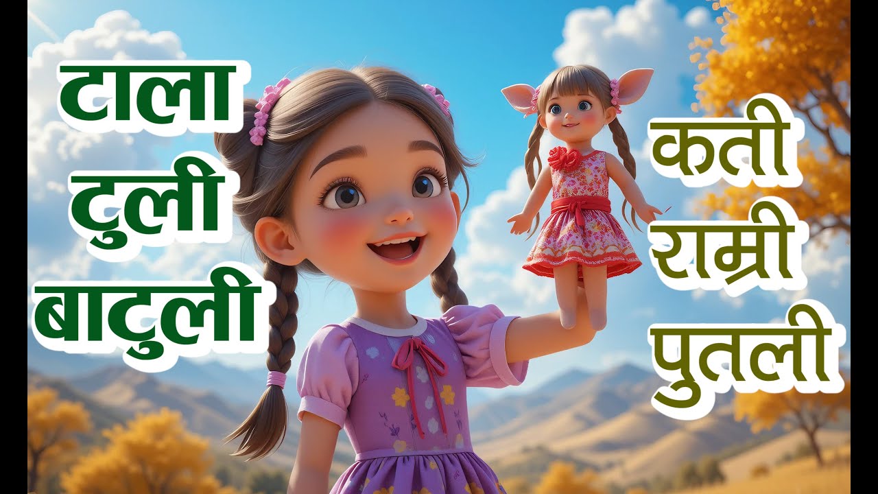 Tala Tuli Batuli टालाटुली बटुली Nepali Kids Song | Nepali Rhymes for ...