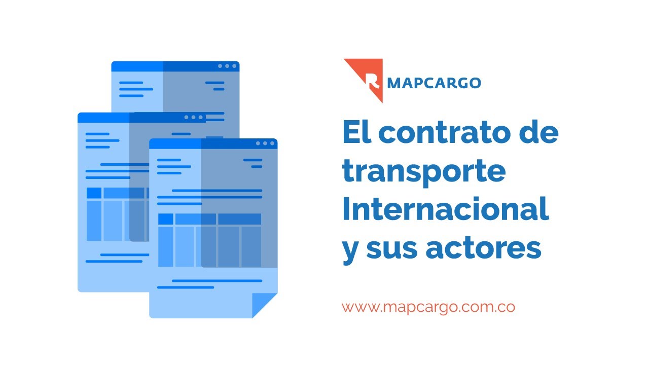 El Contrato de Transporte Internacional y sus Actores - YouTube