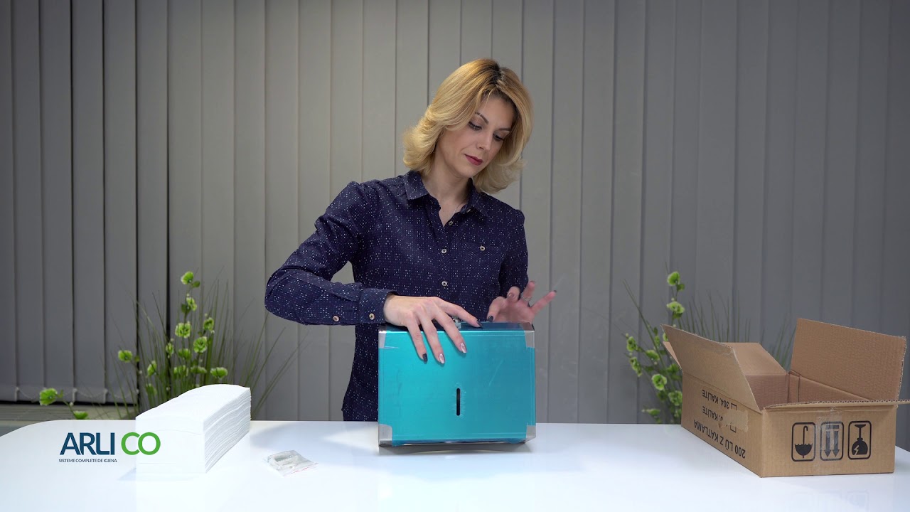 Arli.ro Dispenser prosoape hartie Z Classic Mini - YouTube