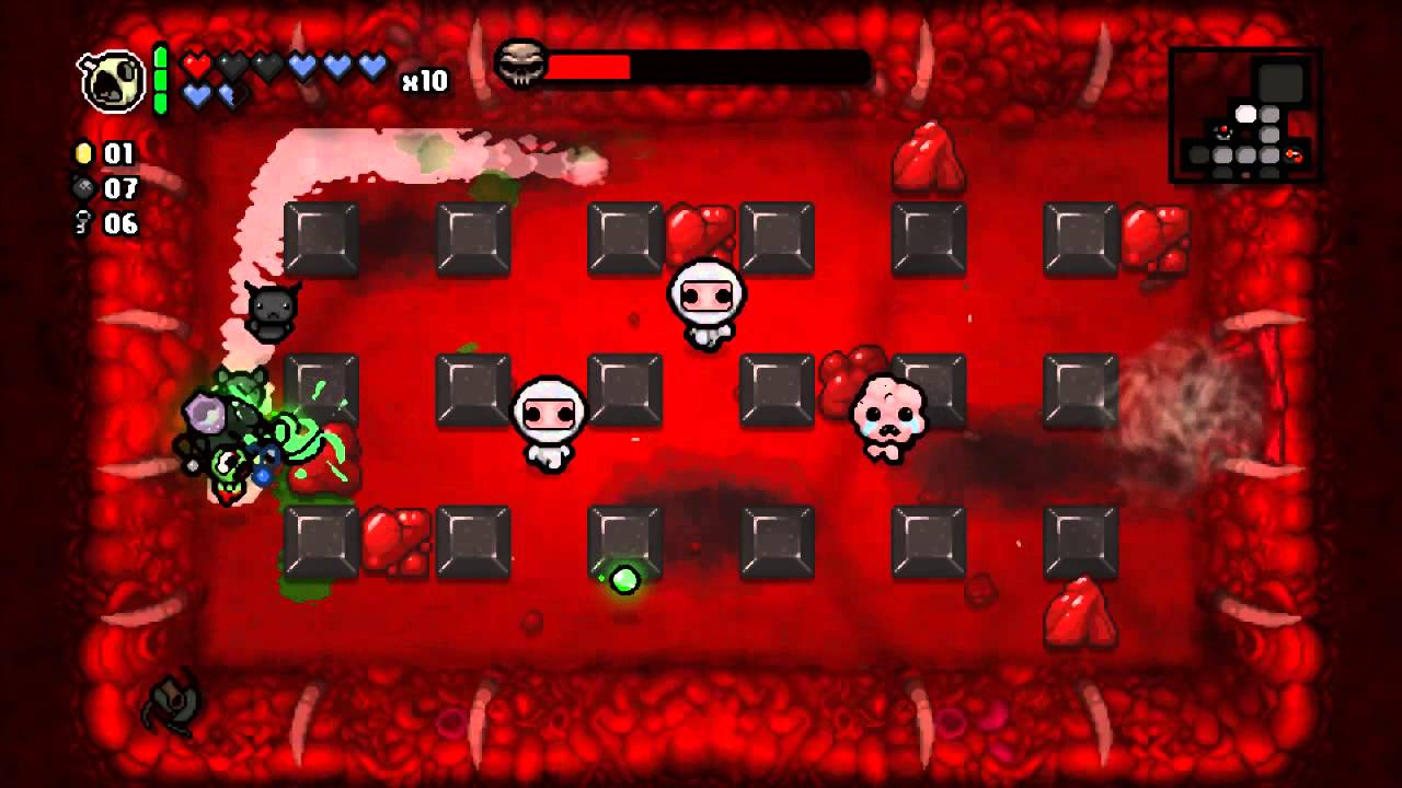 Binding of Isaac: Rebirth Womb and defeating Mom's Heart - YouTube