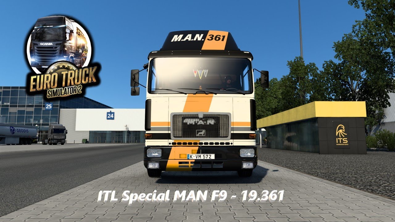 ITL Special - MAN F9 - 19.361 - Eventtour - ETS 2 1.45 - YouTube