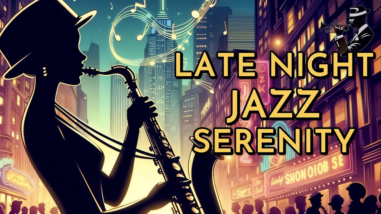 [Relax] Slow & Smooth Late Night Jazz 🎷 | Gentle Saxophone Jazz for ...