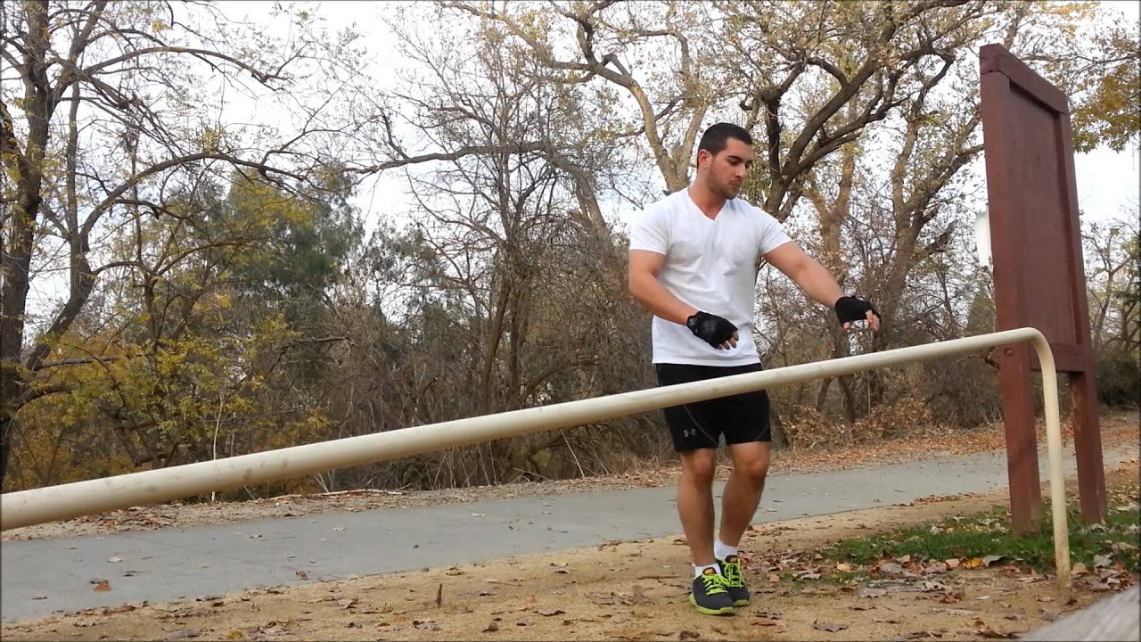 vault bar #2 workout video Bernal Parcourse - YouTube