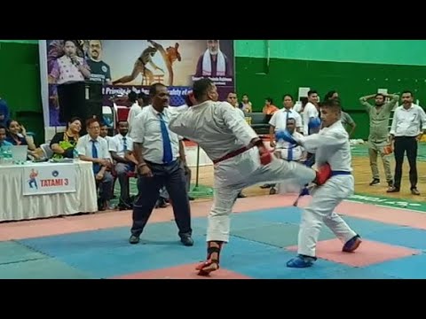 Senior Men's Kumite +85 KG || 1st Okinawan State Karate Championship ...