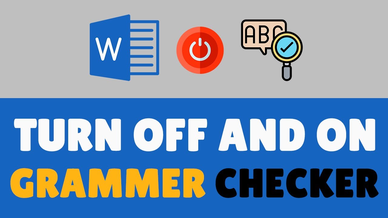 How To Turn Off Grammar Checker In Word Word Tutorial For Beginners How To Turn Off Grammar Checker In Word Word Tutorial For Beginners
