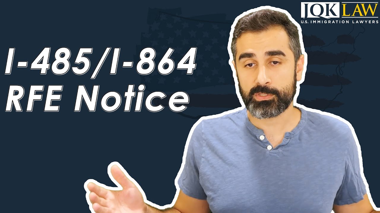 I-485 I-864 RFE Notice - YouTube