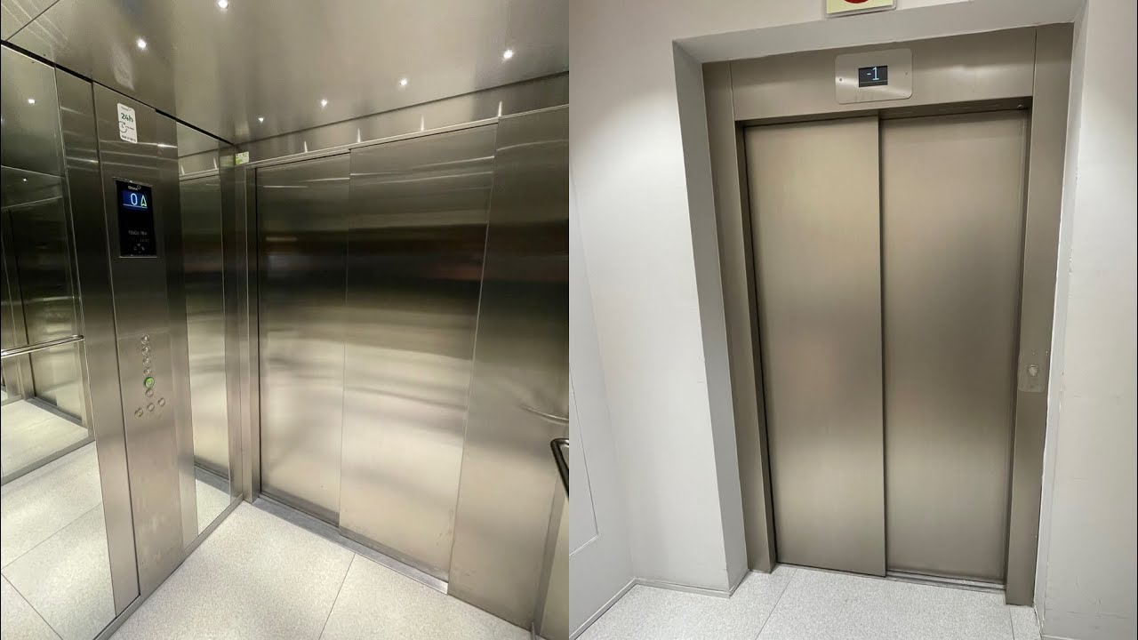 Orona MRL Elevator @ Zara - Madrid, Spain - YouTube