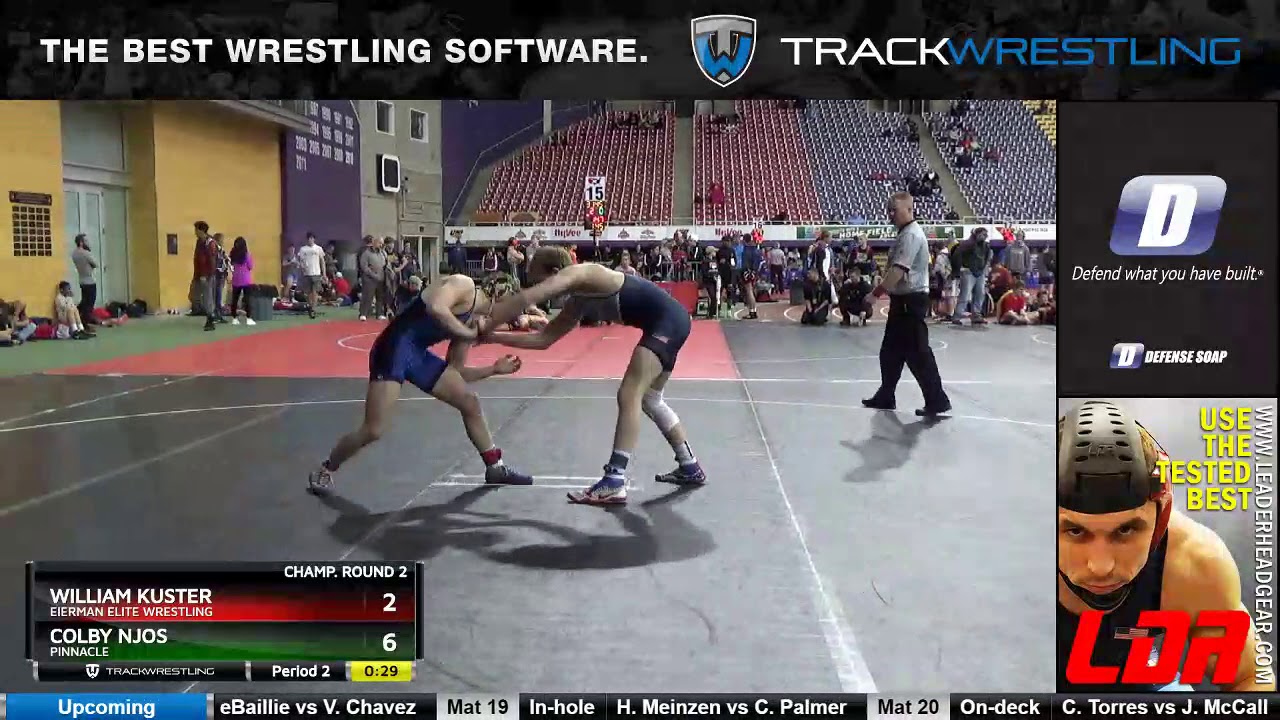 Junior 145 William Kuster Eierman Elite Wrestling Vs Colby Njos ...