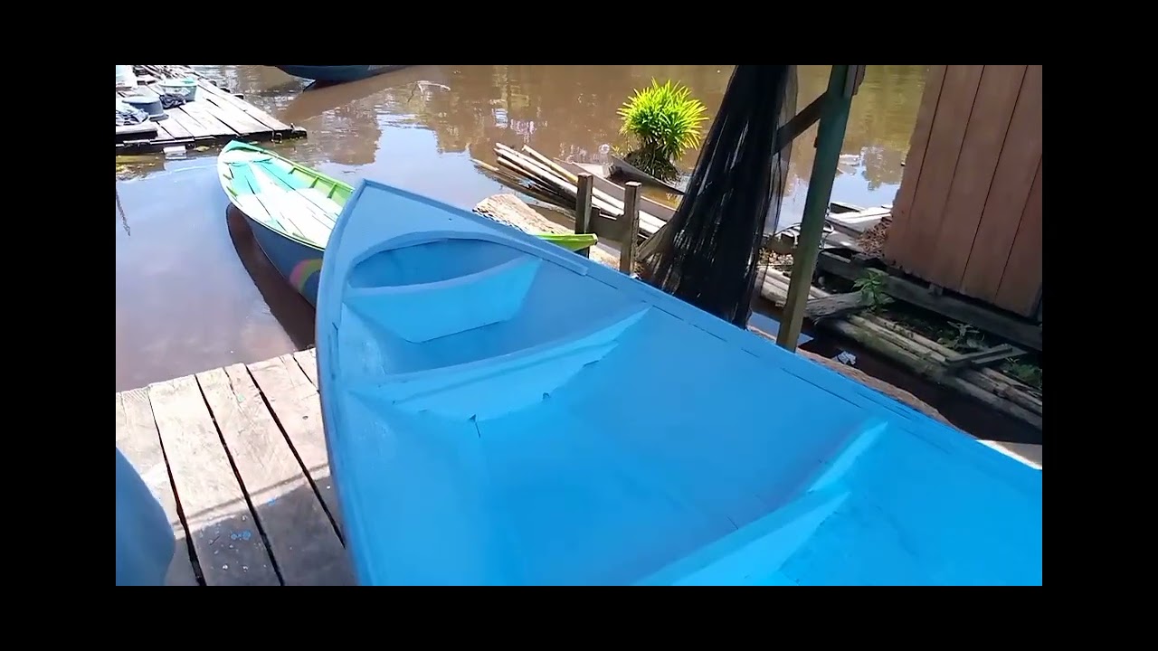 proses pengecatan dalam perahu mancing... - YouTube