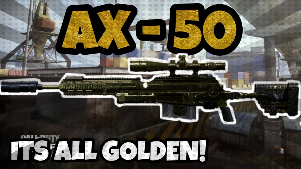 ALL GOLD AX-50 GAMEPLAY (behind enemy lines) - Call of Duty: Modern ...