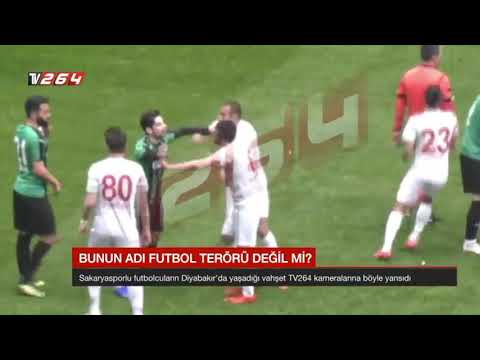 SAKARYASPORLU OYUNCULARIN SALDIRIYA UĞRADIĞI ANLAR