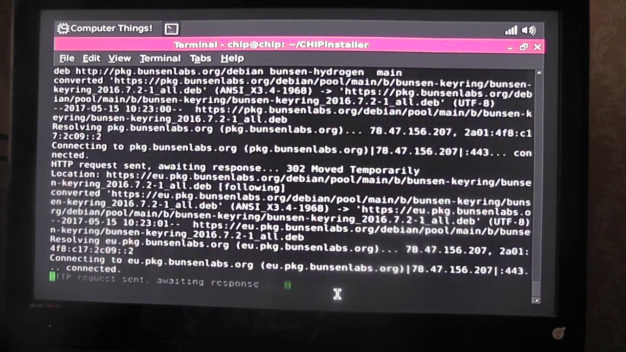 C.H.I.P does CHIPinstaller - YouTube
