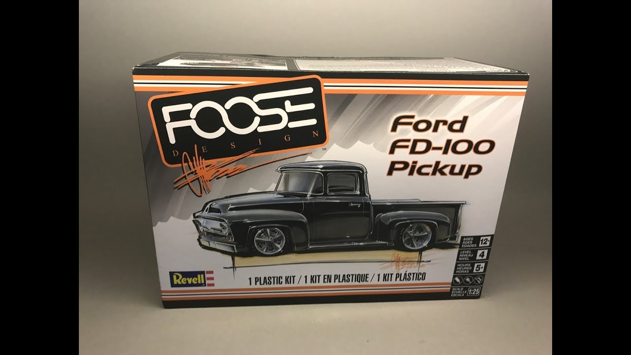 Unboxing: Revell Foose Ford F-100 - YouTube